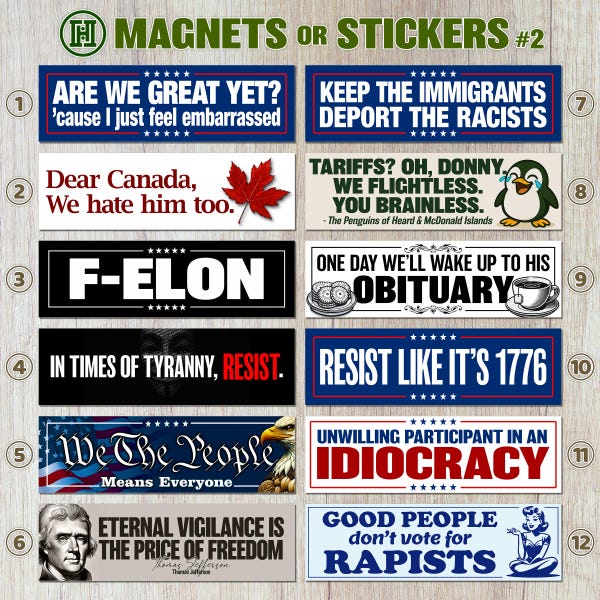 Anti Trump Bumper Stickers - Etsy