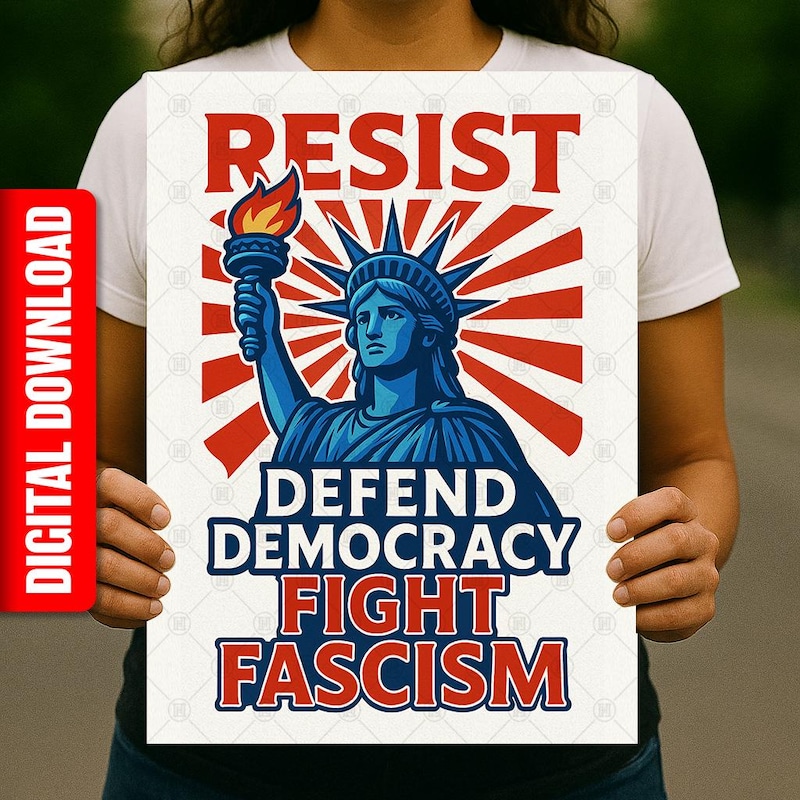 Fight Fascism Posters - Etsy UK