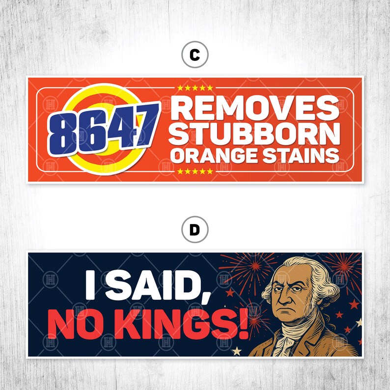 Are We Great yet No Kings Resist Anti-trump Bumper STICKER Car MAGNET ...