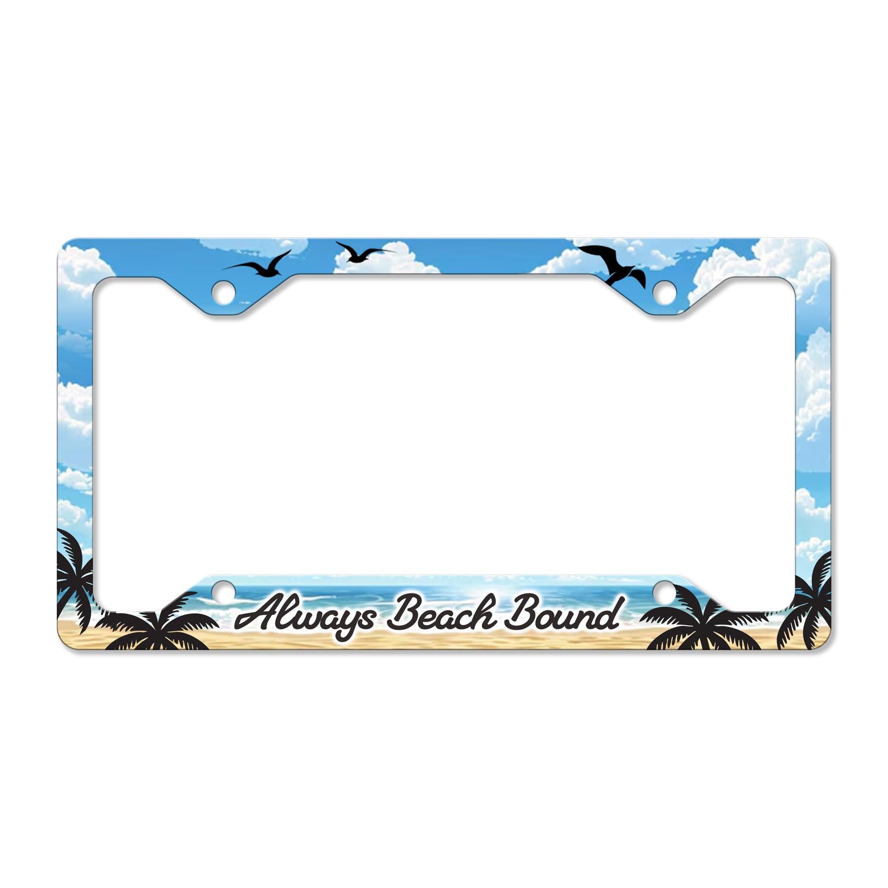 Custom License Plate Frame | FREE Design | Fully Personalized ...