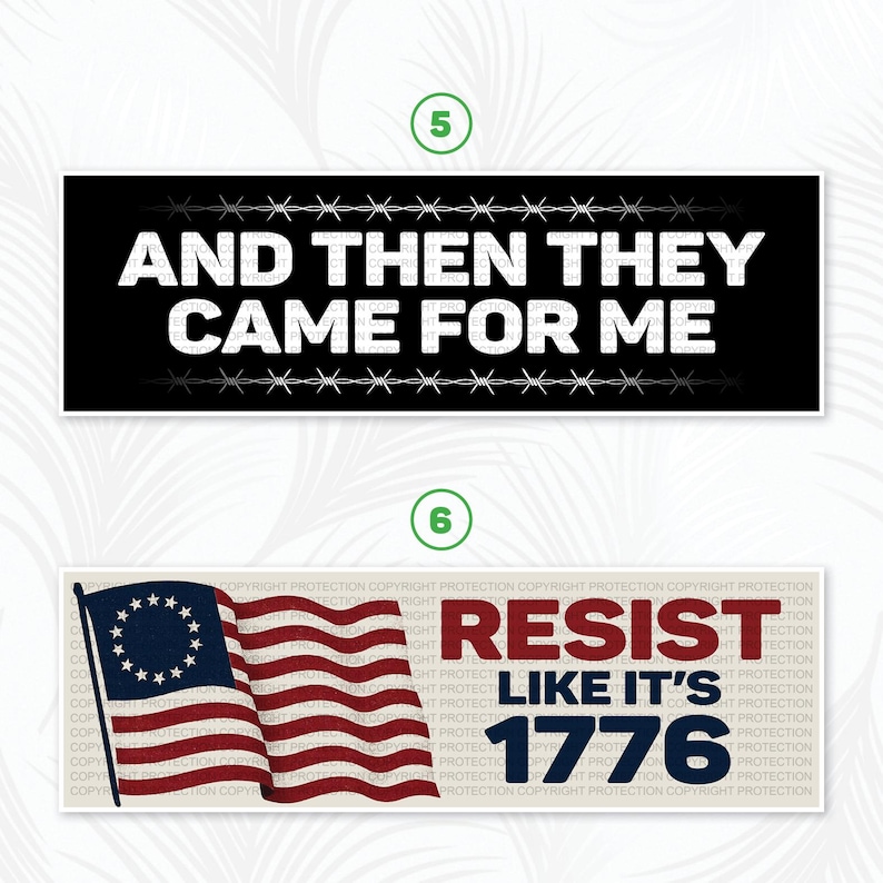 Anti-trump Bumper Sticker or Magnet, Progressive Resistance Designs - Etsy