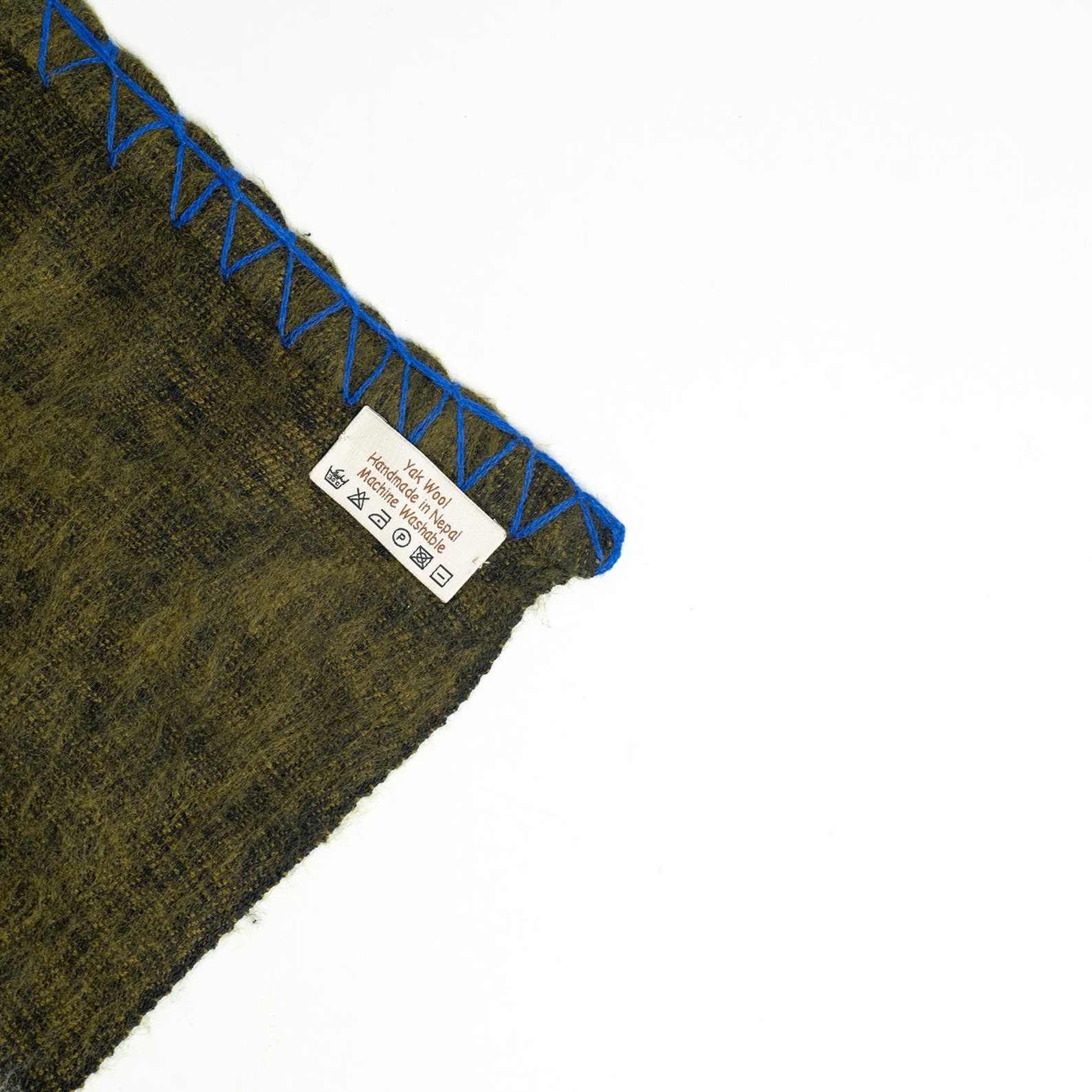 Extra Soft Yak Wool Travel Throw Blanket 46"x96" Handmade | Cozy Warm ...
