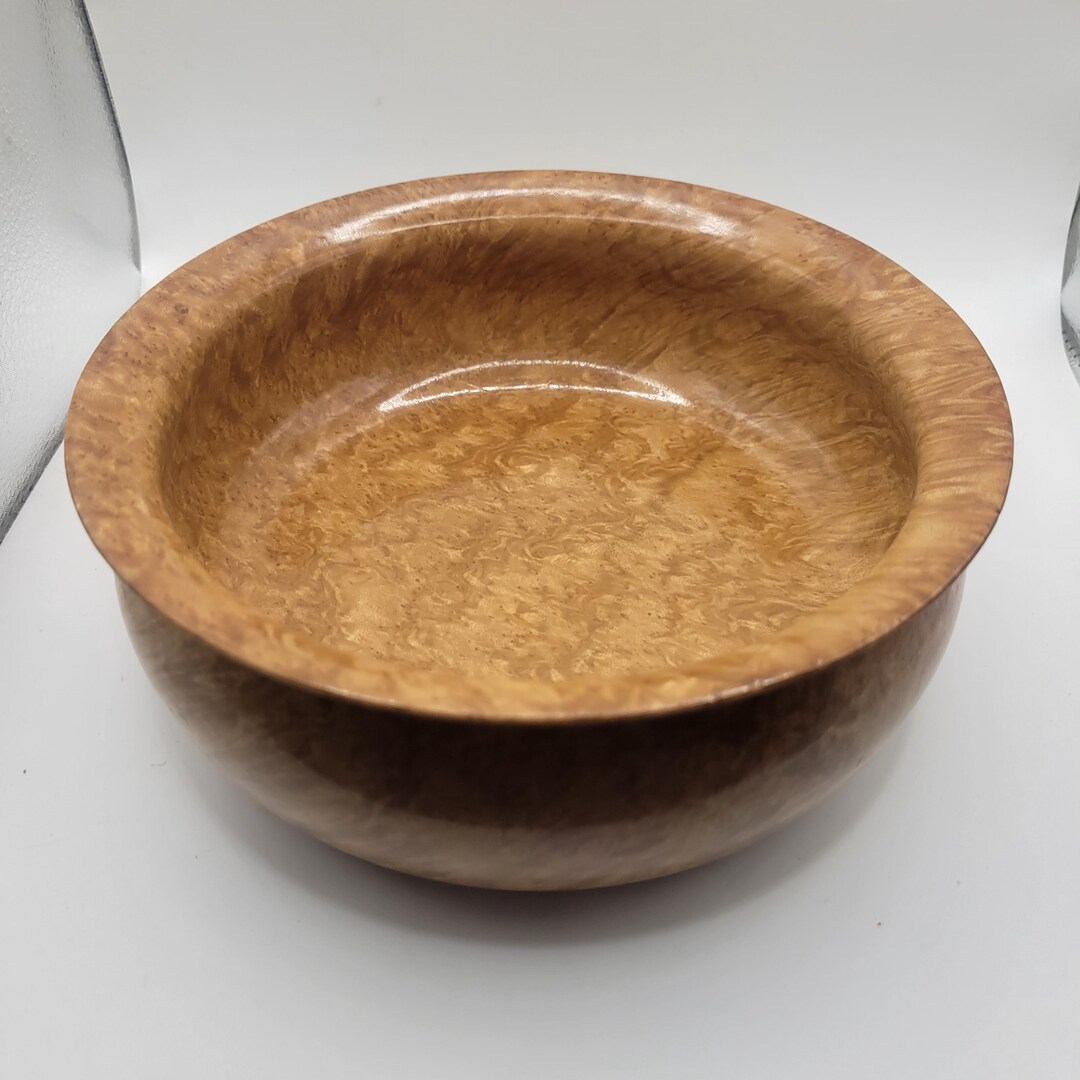 Hand Turned Australian Gray Box Burl Wood Bowl. - Etsy