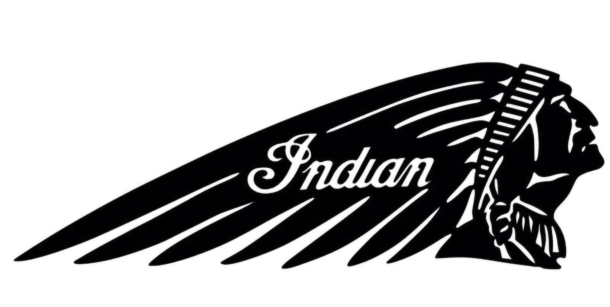 Indian Motorcycle Indian Head Vinyl Logo - Etsy