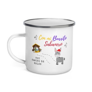 Venezuela Christmas Burrito Sabanero White Mug Gift, Funny Venezuelan ...