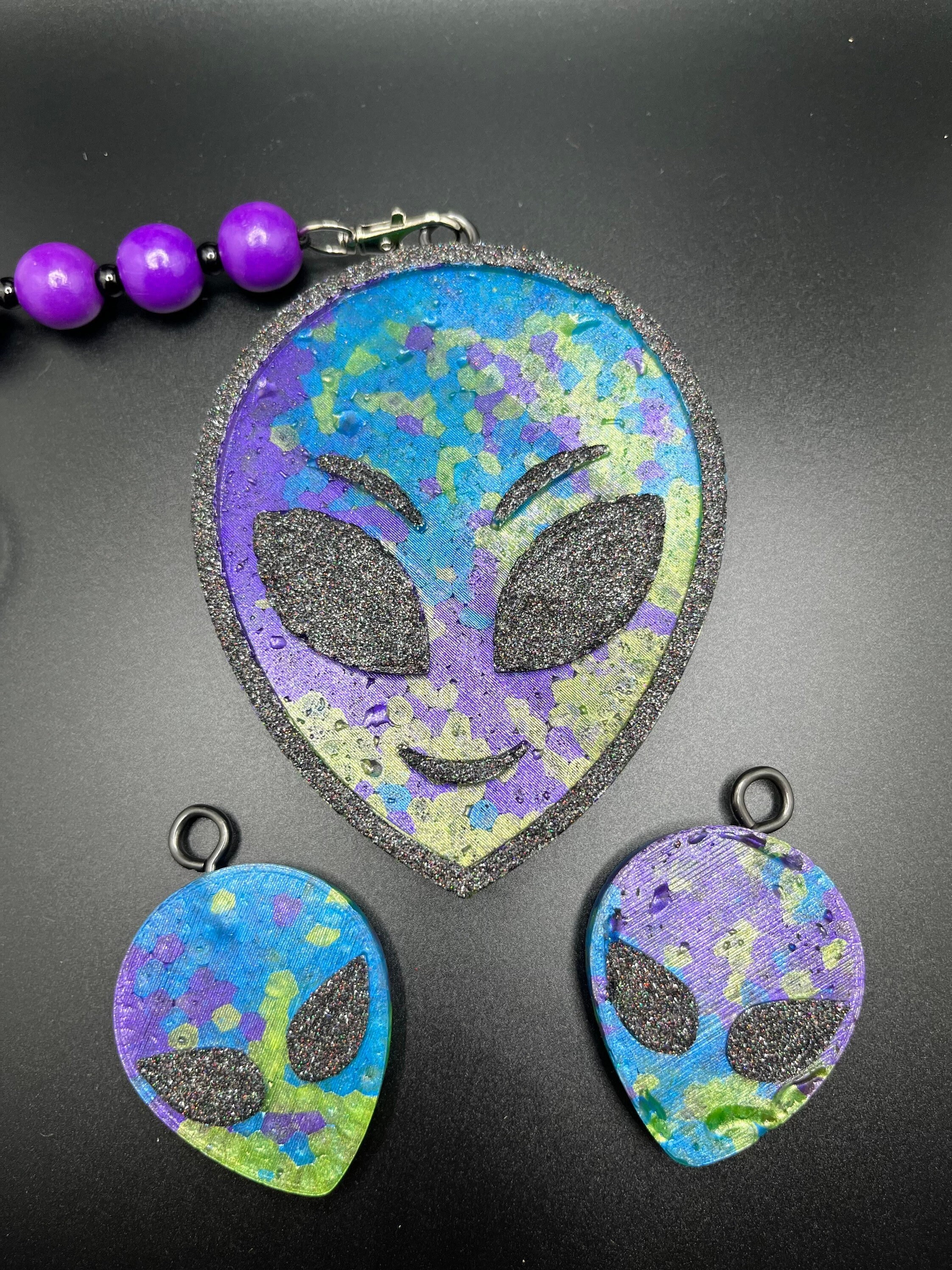 Alien Car Freshener Alien Vent Clips Custom Alien Freshie Alien Freshie ...