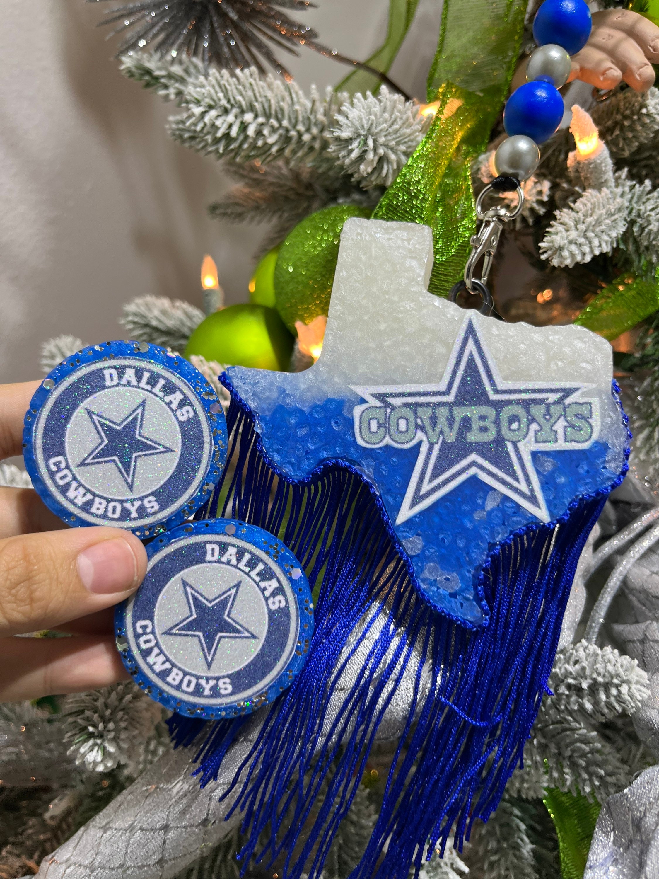 Custom Football Team Freshie Dallas Cowboys Set Vent Clips - Etsy