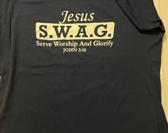 Jesus SWAG Serve Worship and Glorify PNG Sublimation - Etsy