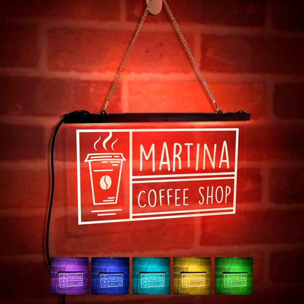 Light up Coffee Sign - Etsy