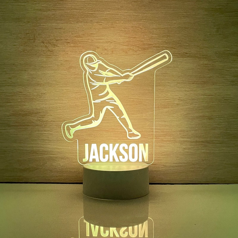 Baseball Light - Etsy