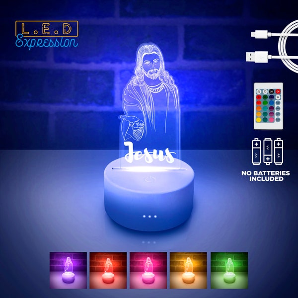 Jesus Night Light - Etsy