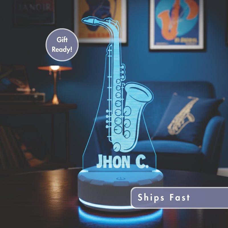 Unique Lamps Music - Etsy