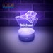 Airplane Personalized LED Night Light Custom Gift for Aviation - Etsy