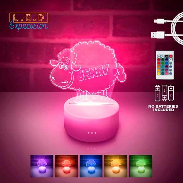 Sheep Night Light - Etsy