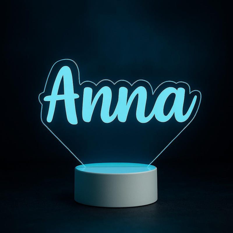 Lighted Name - Etsy