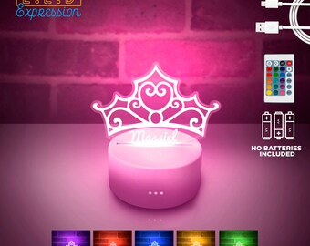 Light up Crown Sign - Etsy