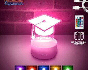 Light up Graduation Cap - Etsy