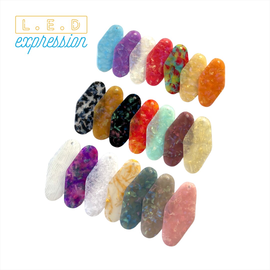 Motel Keychain Blank Marble Colors 5,10,20. Vintage Look Rhombus Hotel ...