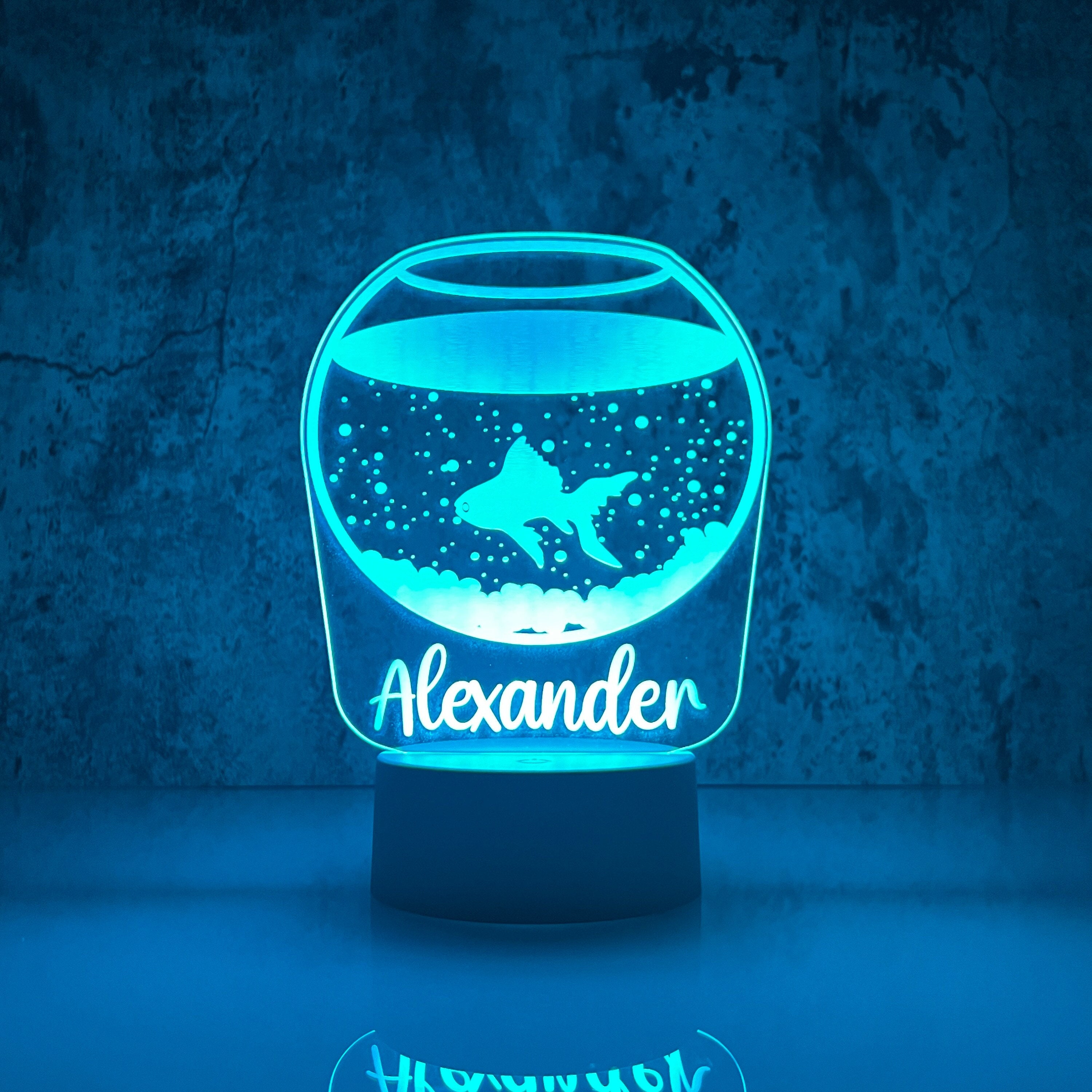 Hanging Fish Bowl Lamp