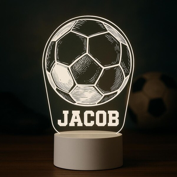 Soccer Lamp - Etsy