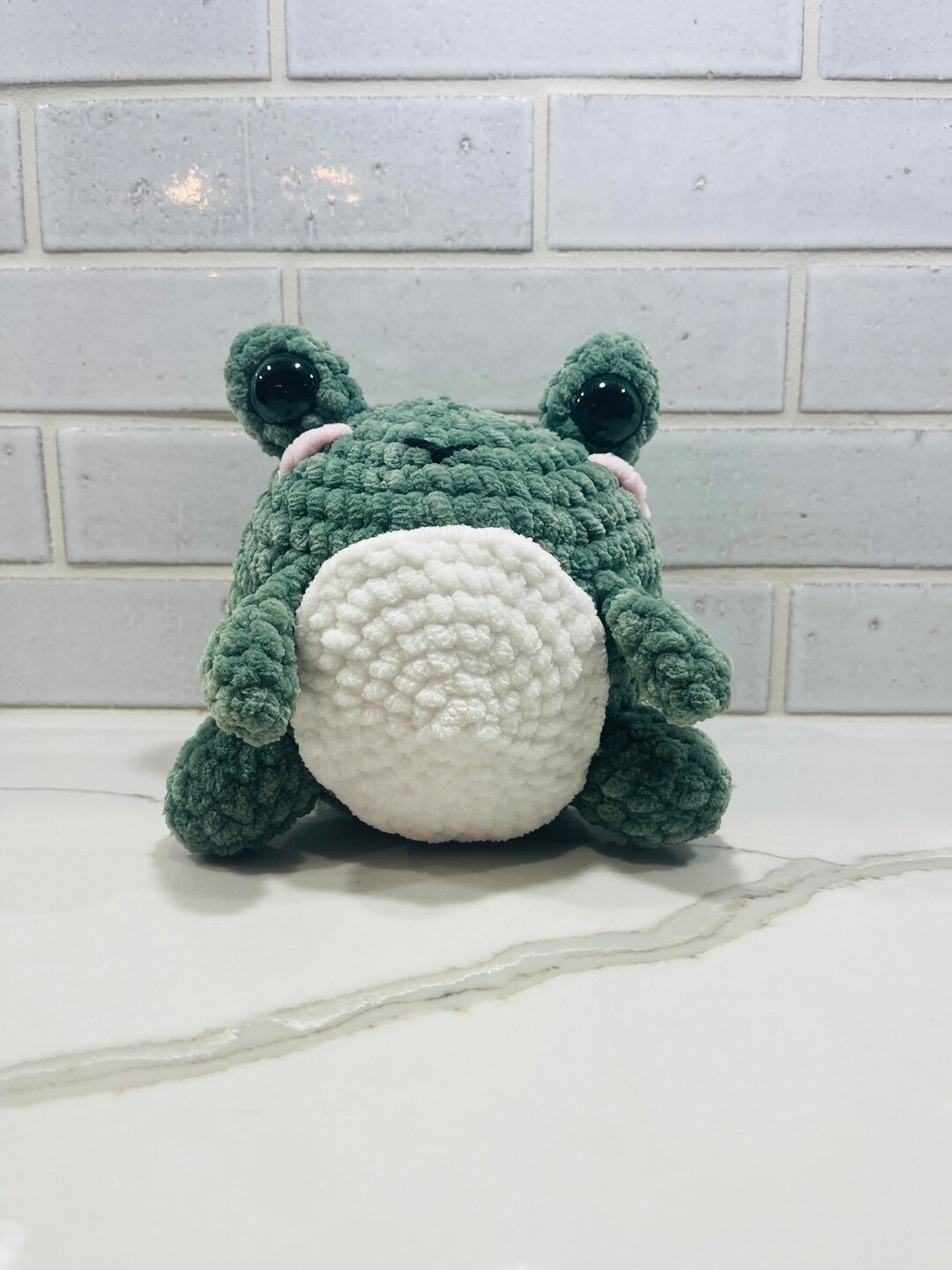 Crochet Chunky Frog - Etsy