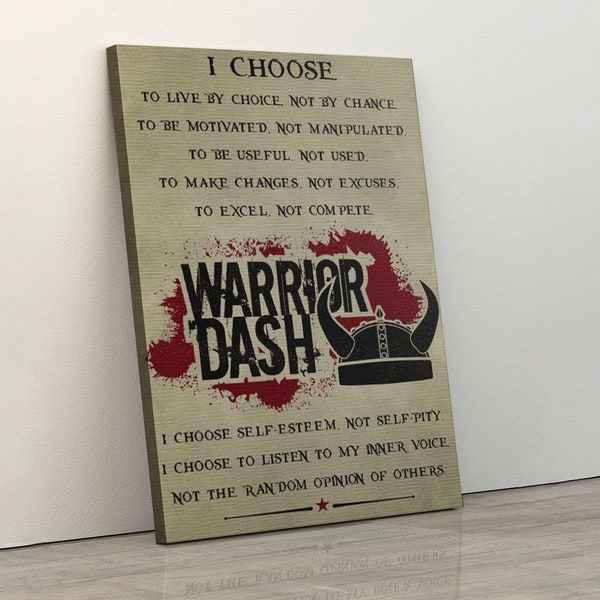 I Choose to Live by Choice Not by Chance Poster - Etsy