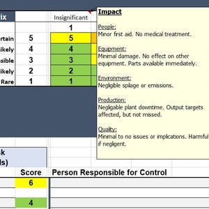 JSA - Job Safety Analysis - Excel Template - Etsy