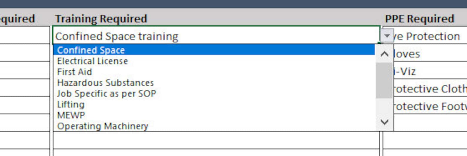 JSA - Job Safety Analysis - Excel Template - Etsy