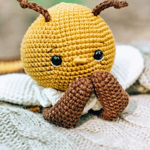 Bee Lovey Blanket Pattern. the Playful Security Blanket. Snuggler ...