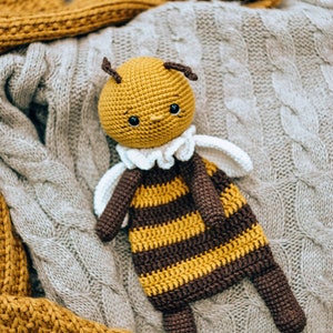 Bee Lovey Blanket Pattern. the Playful Security Blanket. Snuggler ...