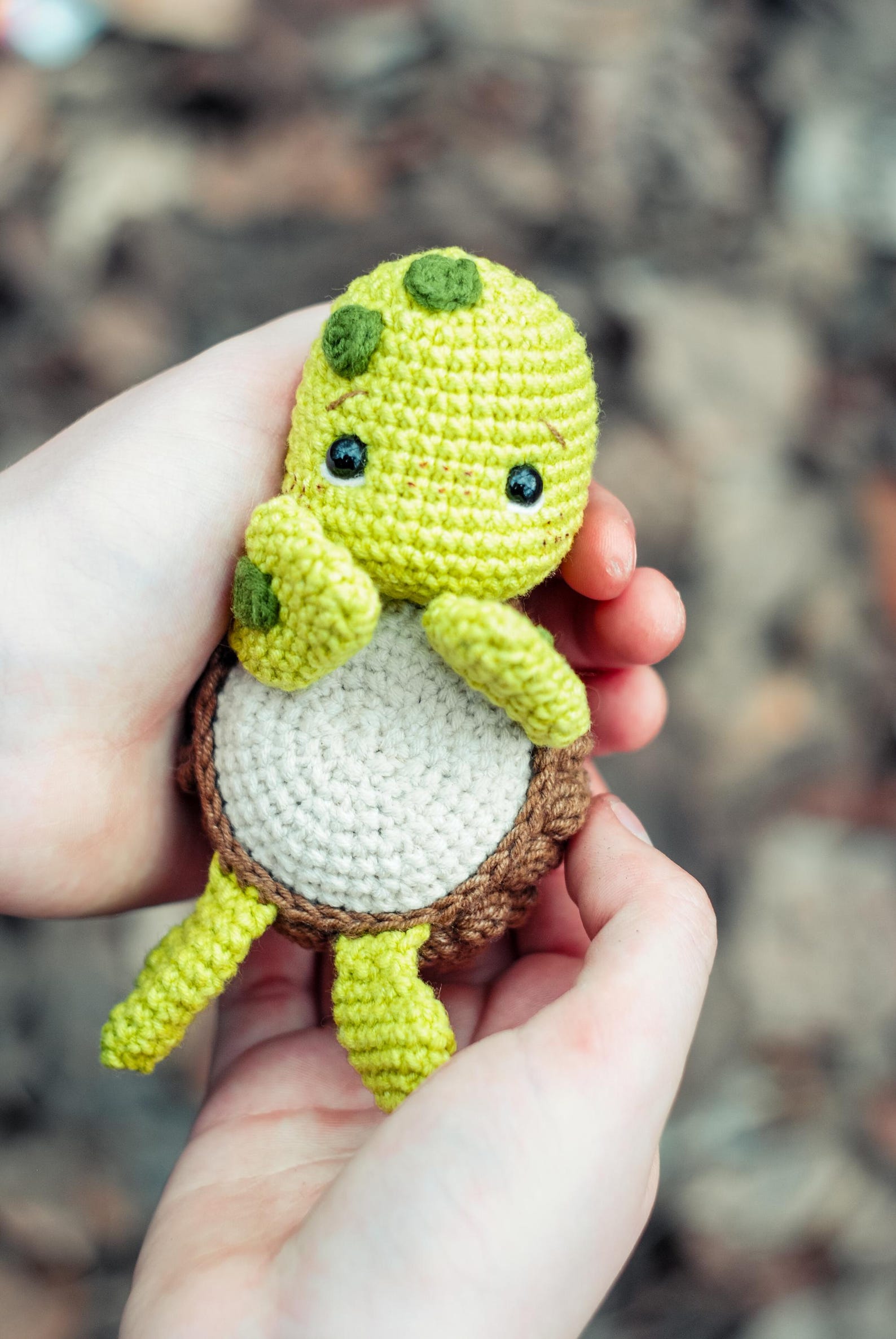 Baby Turtle Crochet Pattern. Cute Crochet Turtle Pattern. Amigurumi ...