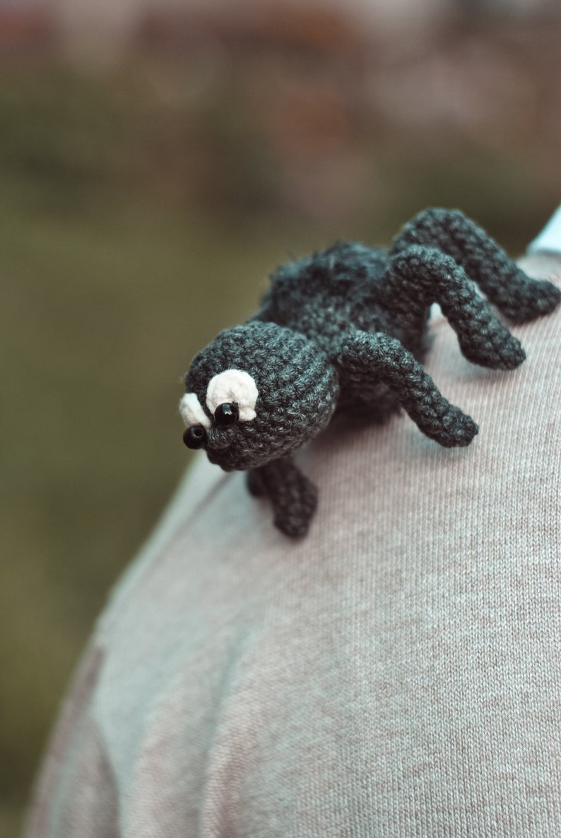 Spider Crochet Pattern. Halloween Crochet Spider. Cute - Etsy