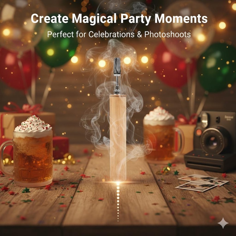 Handheld Mini Smoke Machine for Photography Props & Cosplay - Portable ...