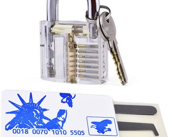 Lock Picking Card - Etsy