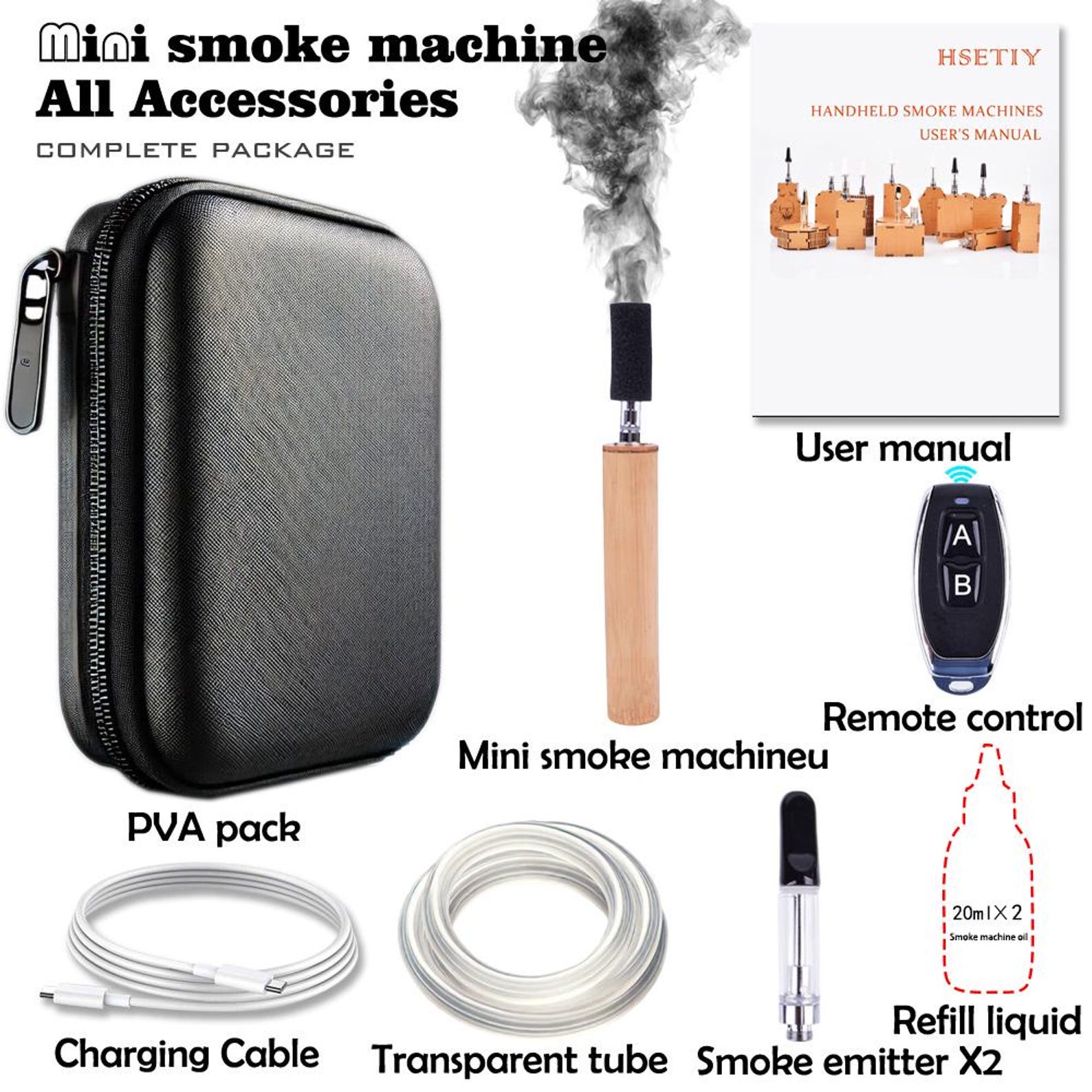 Handheld Mini Smoke Machine for Photography Props & Cosplay - Portable ...