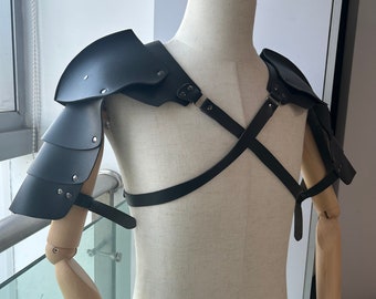 Leather Shoulder Armor Guards - Etsy