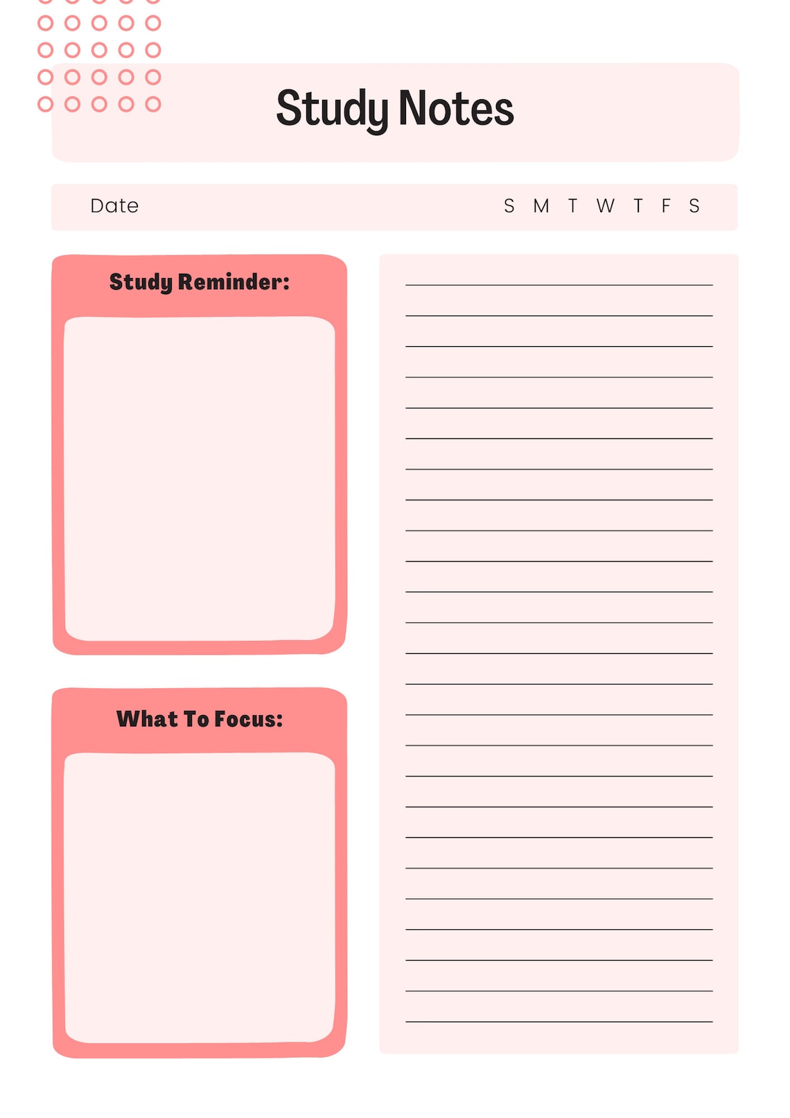 Student Planner Printable Study Planner Study Organizer College Planner ...