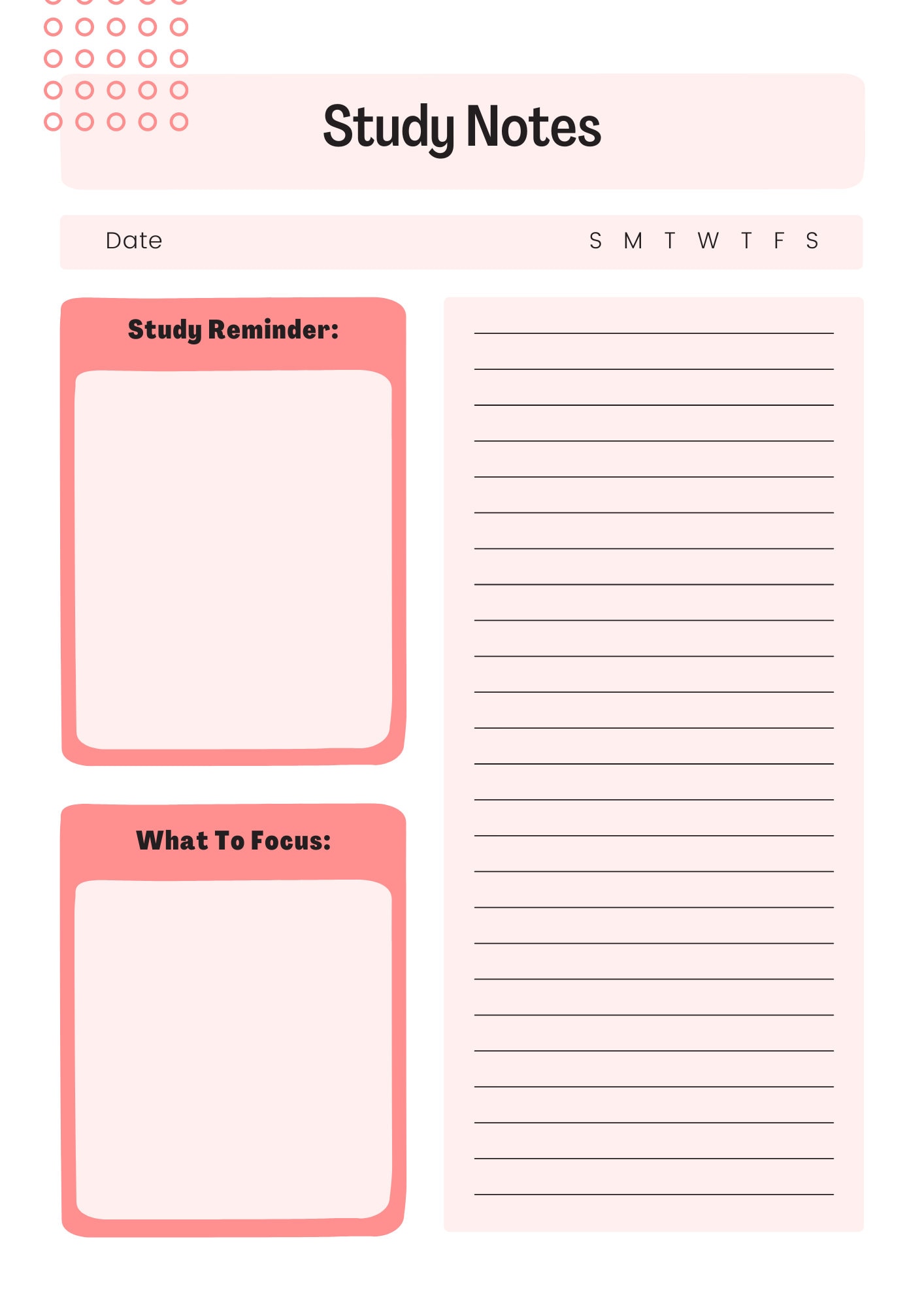 Student Planner Printable | Study Planner | Study Organizer | College ...