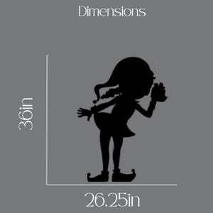 3ft and 4ft Christmas Elves Template Print & Trace: Stencil PDF ...