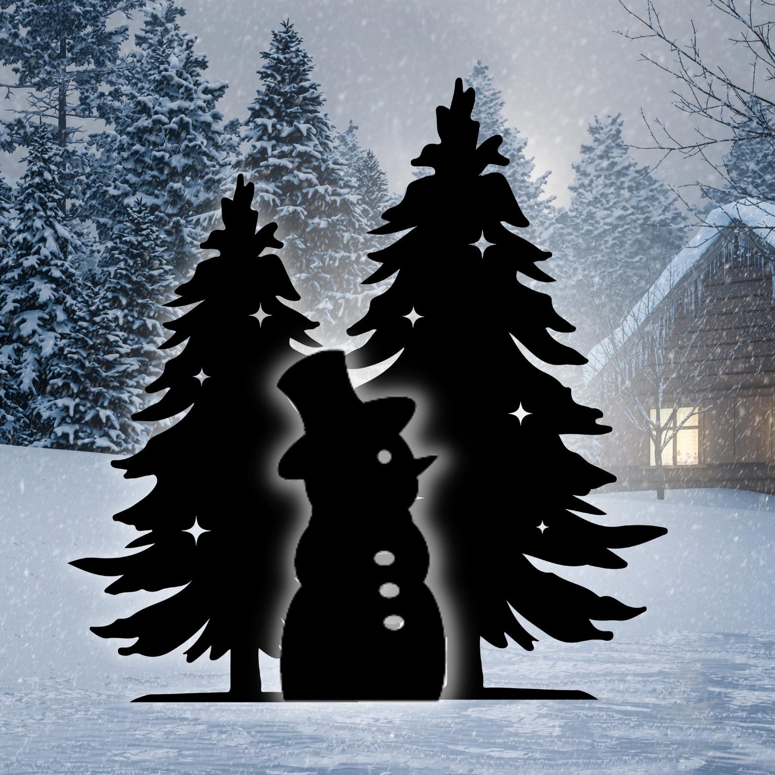 DIY Christmas Scene Bundle | 3ft, 4ft, 5ft, 6ft, 7ft, 8ft, 9ft Life ...
