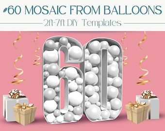 Number 60 Marquee - Etsy