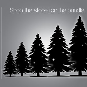 3ft Christmas Tree Template: Printable Stencil PDF for Wood Christmas ...