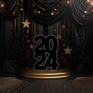 4ft Graduation Backdrop Decorations| Grad Party | 2024 Graduation ...