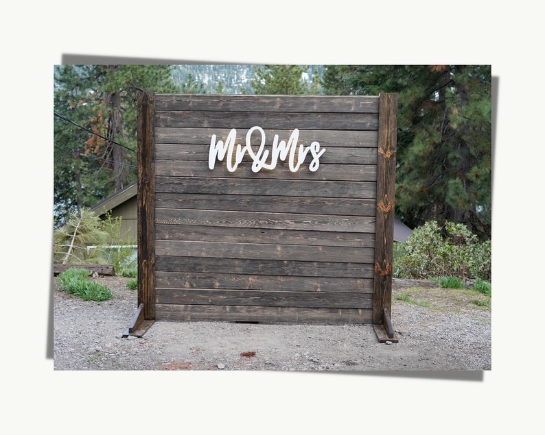 8ft Collapsible Wood Backdrop Plans Photo Birthday Party - Etsy