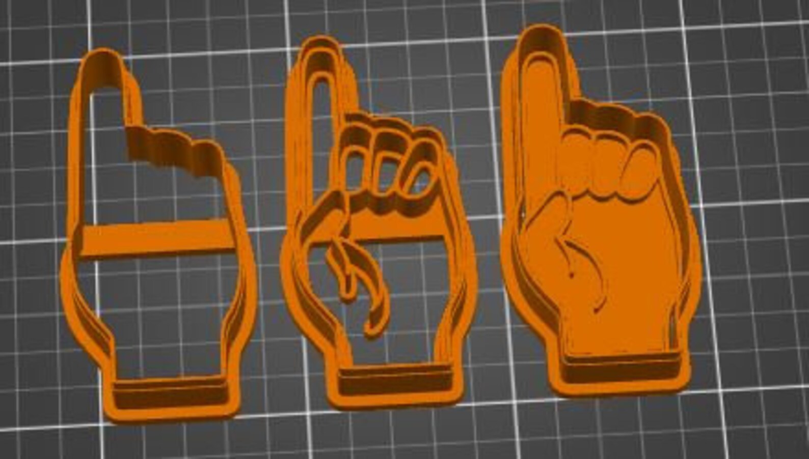 ASL Sign Language Alphabet (DIGITAL Files Only) Cookie Cutter STL - Etsy