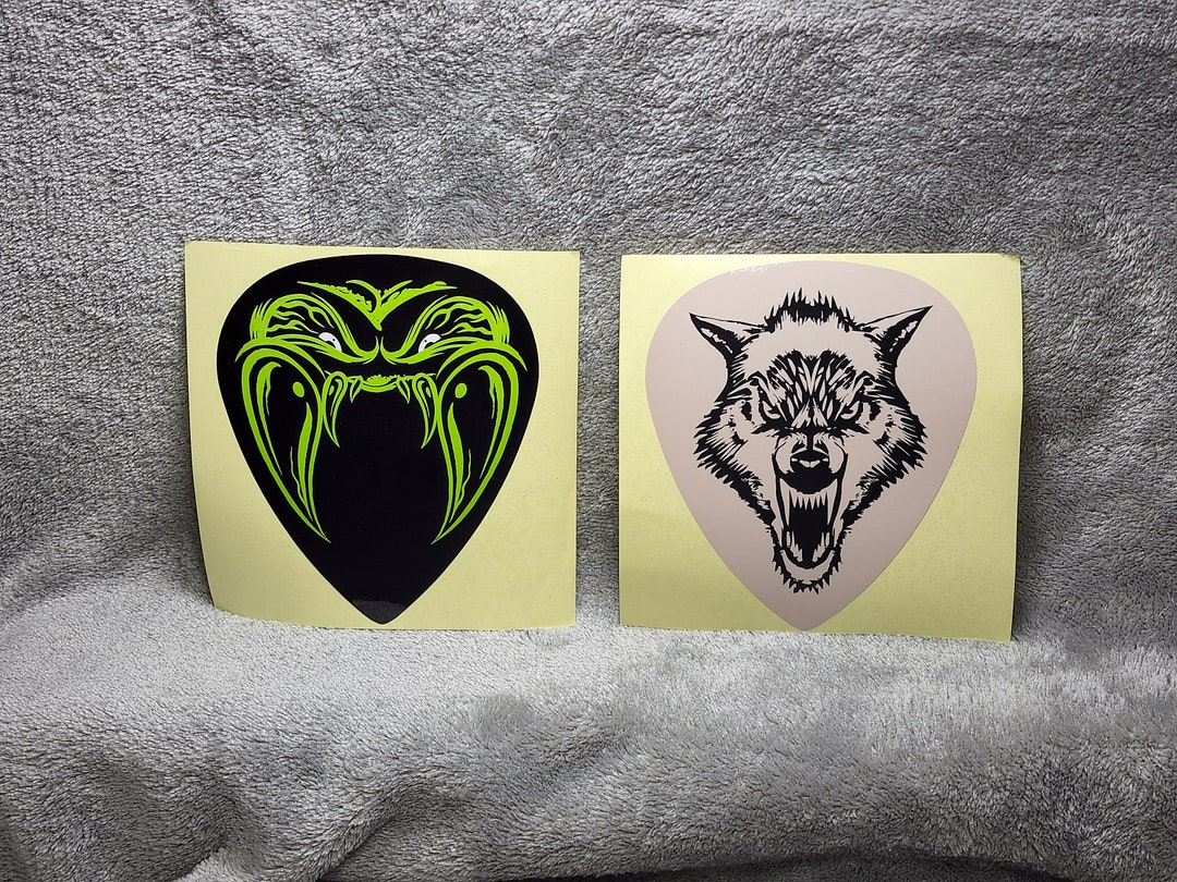 Metallica James Hetfield White Fang & Black Fang STICKER SET - Etsy Canada