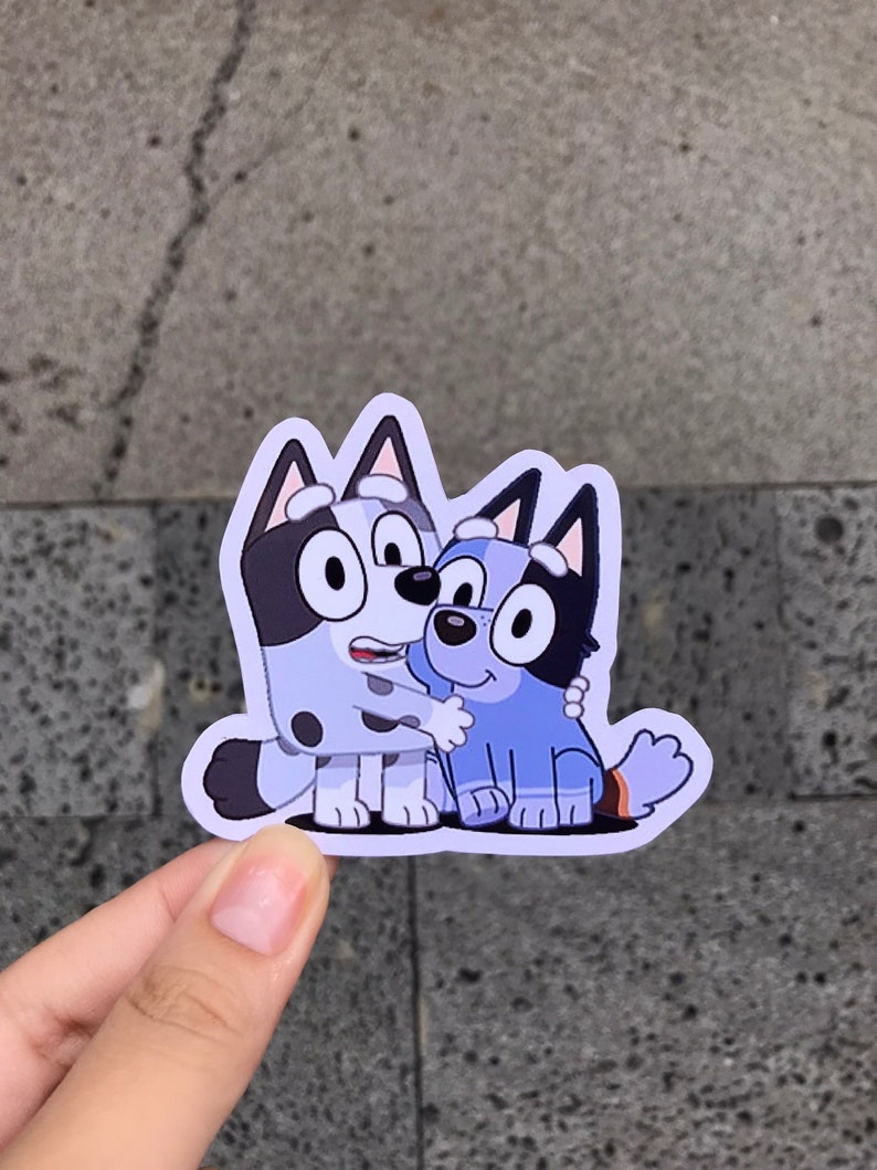 Bluey Vinyl Decal Sticker, Bluey Funny, Bluey Sticker for Laptop ...