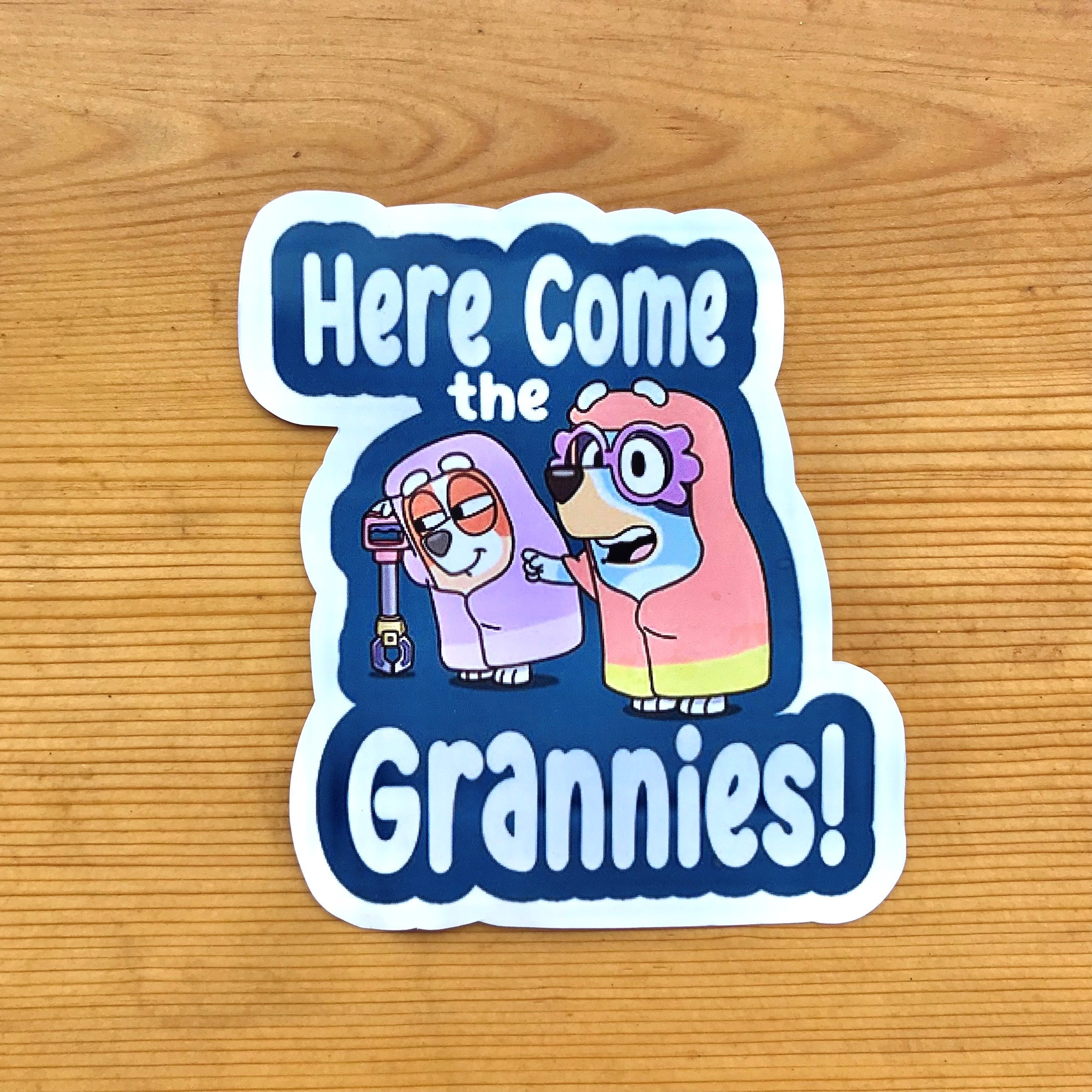 Bluey Vinyl Decal Sticker, Bluey Funny, Bluey Sticker for Laptop ...