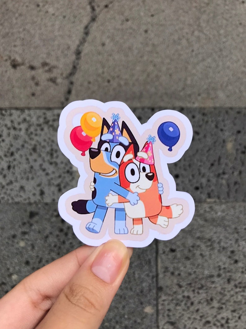 Bluey Vinyl Decal Sticker, Bluey Funny, Bluey Sticker for Laptop ...