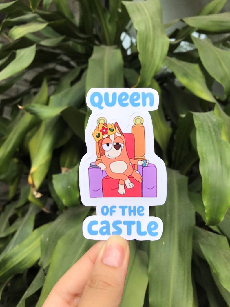 Bluey Vinyl Decal Sticker Bluey Funny Bluey Sticker For - Etsy México